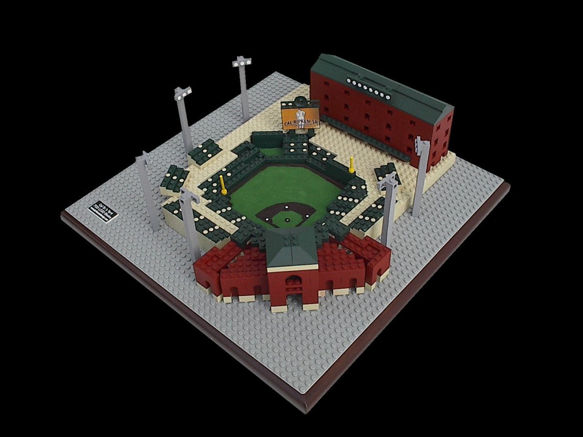 Lego Model of Cal Ripken Senior's Yard