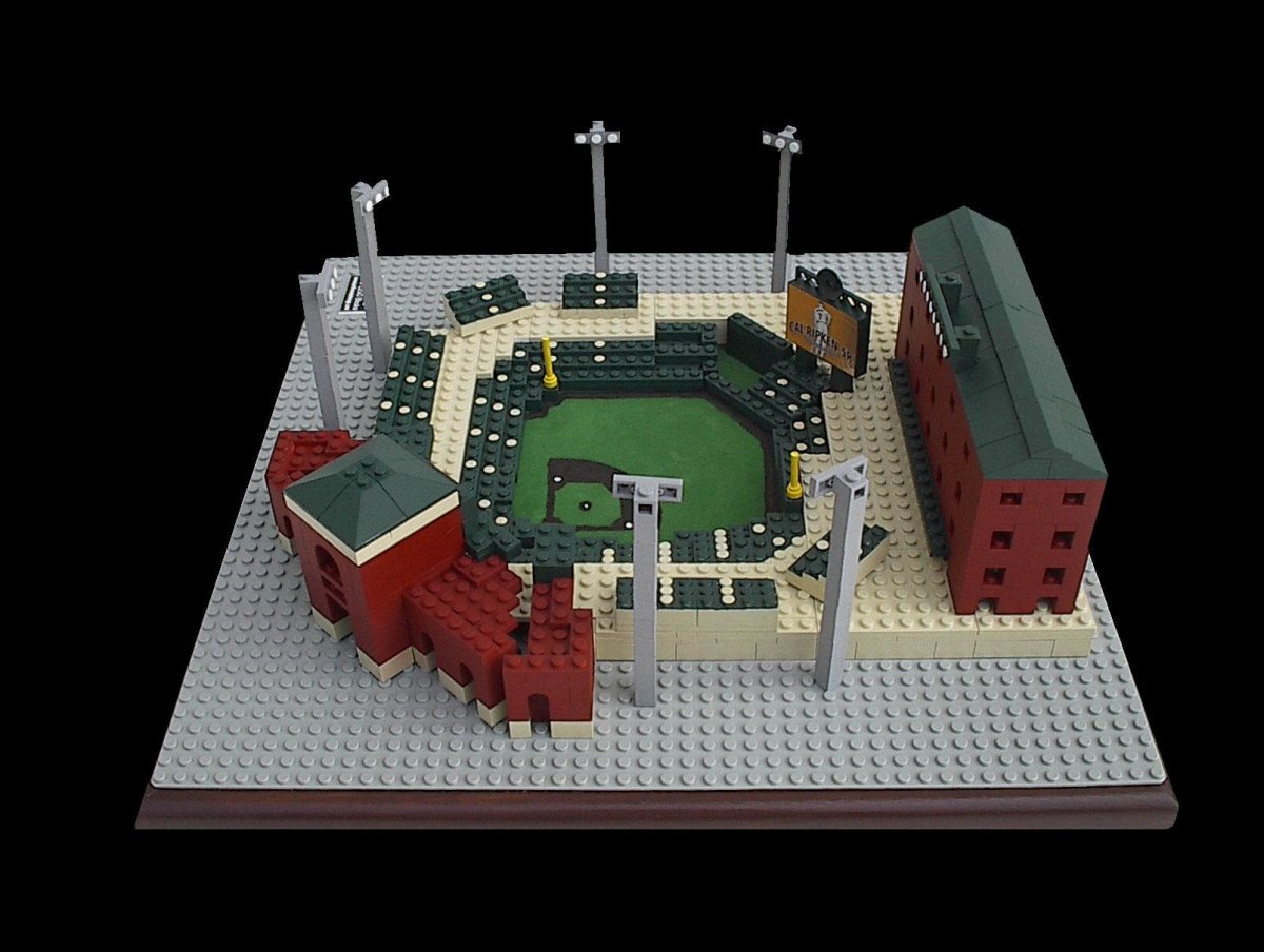 Lego Model of Cal Ripken Senior's Yard